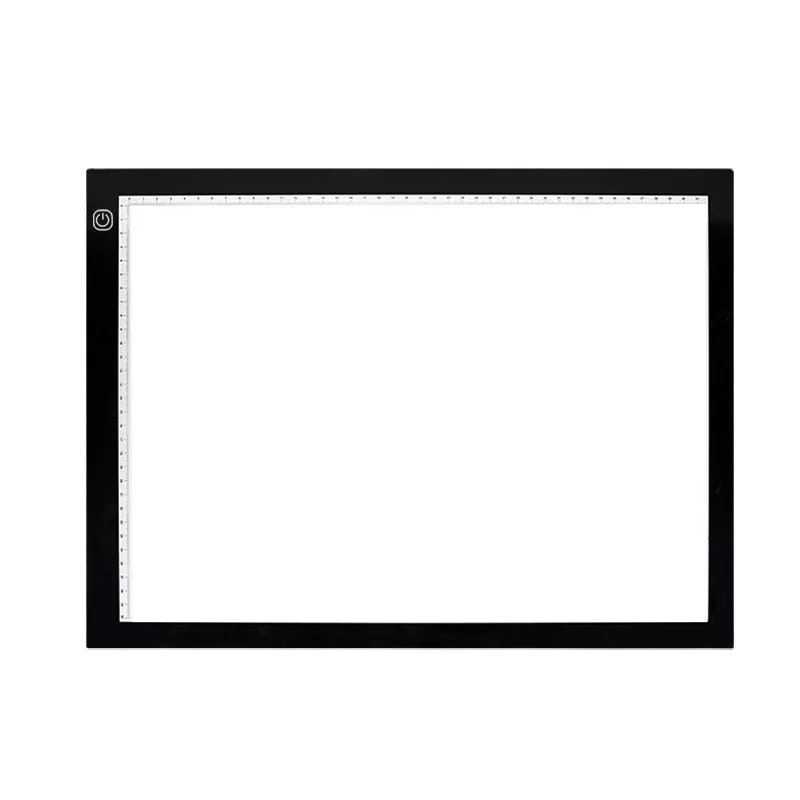 INF Planche à dessin LED avec échelle A3