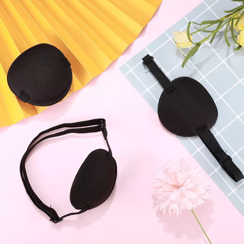 INF Cache-œil avec sangle réglable Noir