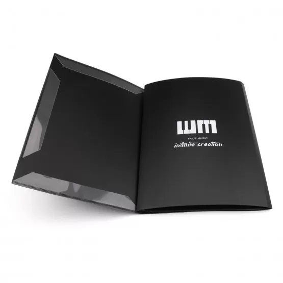 INF Dossier de partitions, classeur de partitions de piano 6 pages format