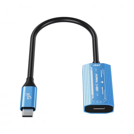 INF Adaptateur Convertisseur Type C/M vers PD + Type C/F (Vidéo)