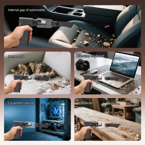 INF Souffleur d'air portable sans fil - Aspirateur puissant avec lumière